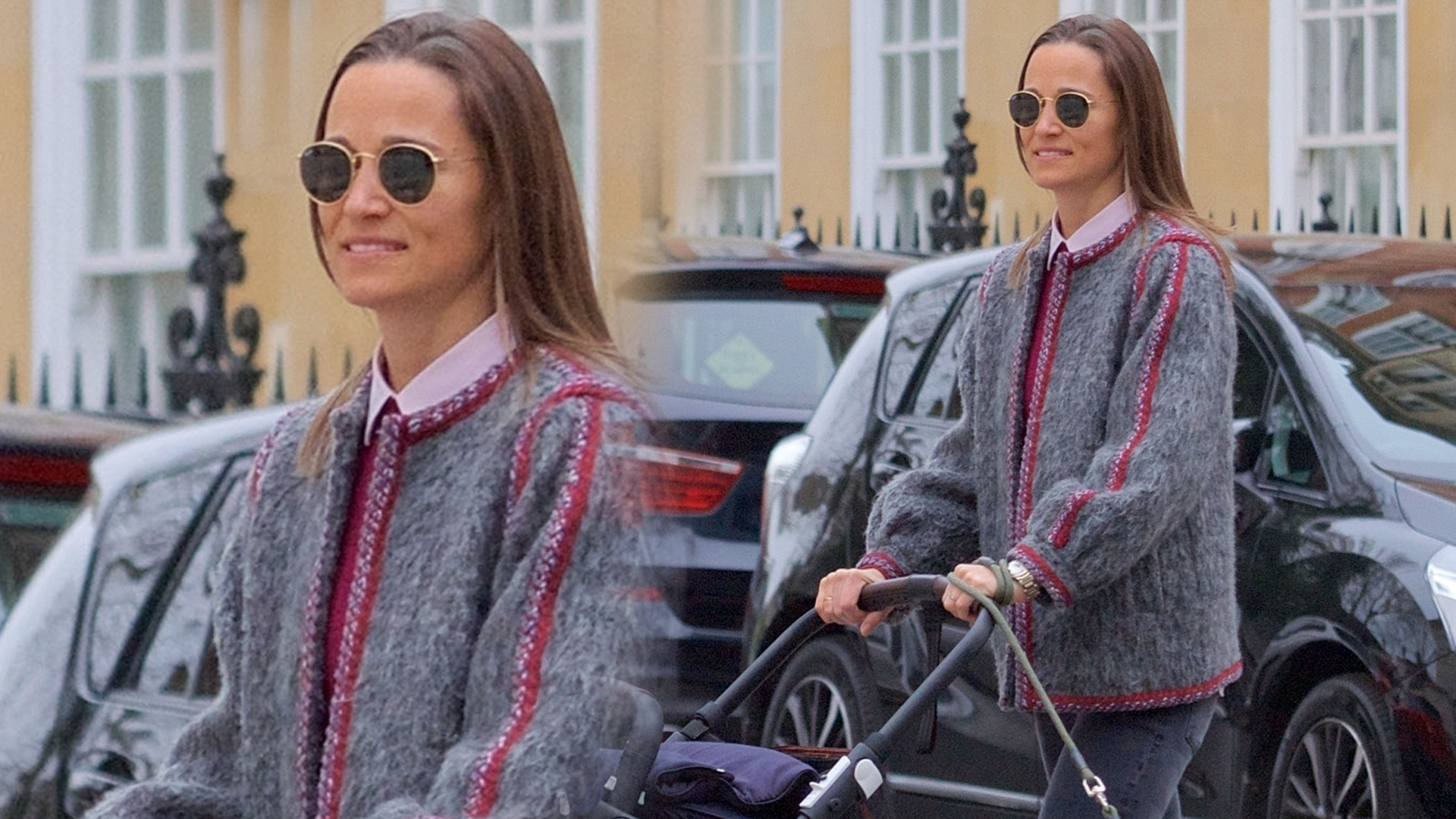 Pippa Middleton, siostra Kate, na spacerze z synkiem i psami | Kozaczek ...