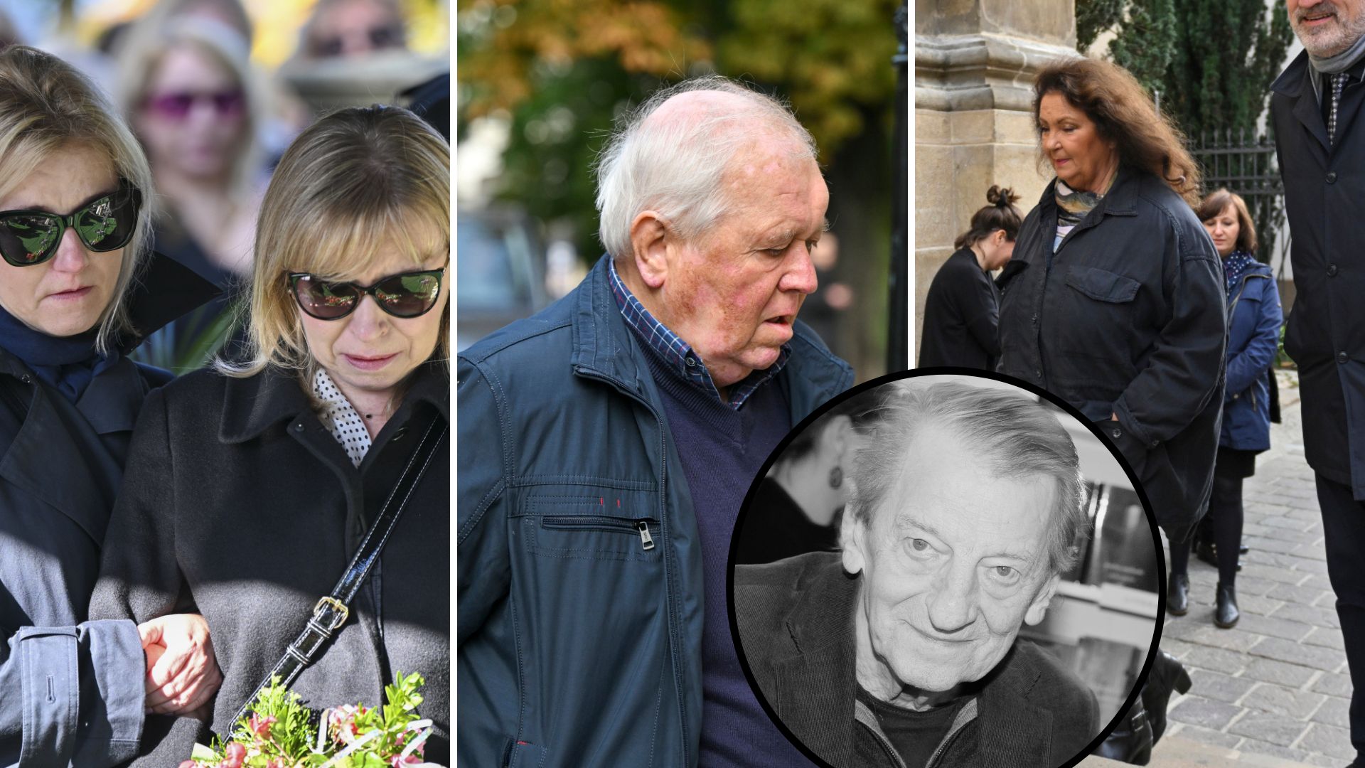 Pogrzeb Stanisława Radwana. Dorota Segda ze łzami w oczach żegna męża ...