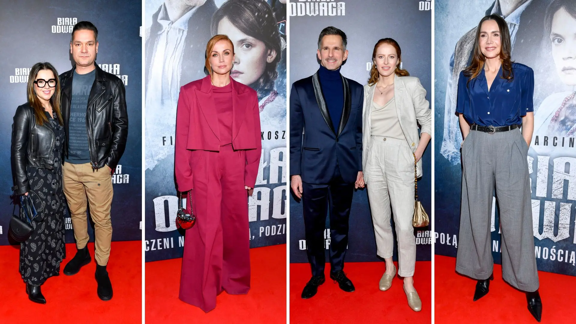 Zlot aktorów na premierze filmu "Biała odwaga". Marcin Bosak z nową ...