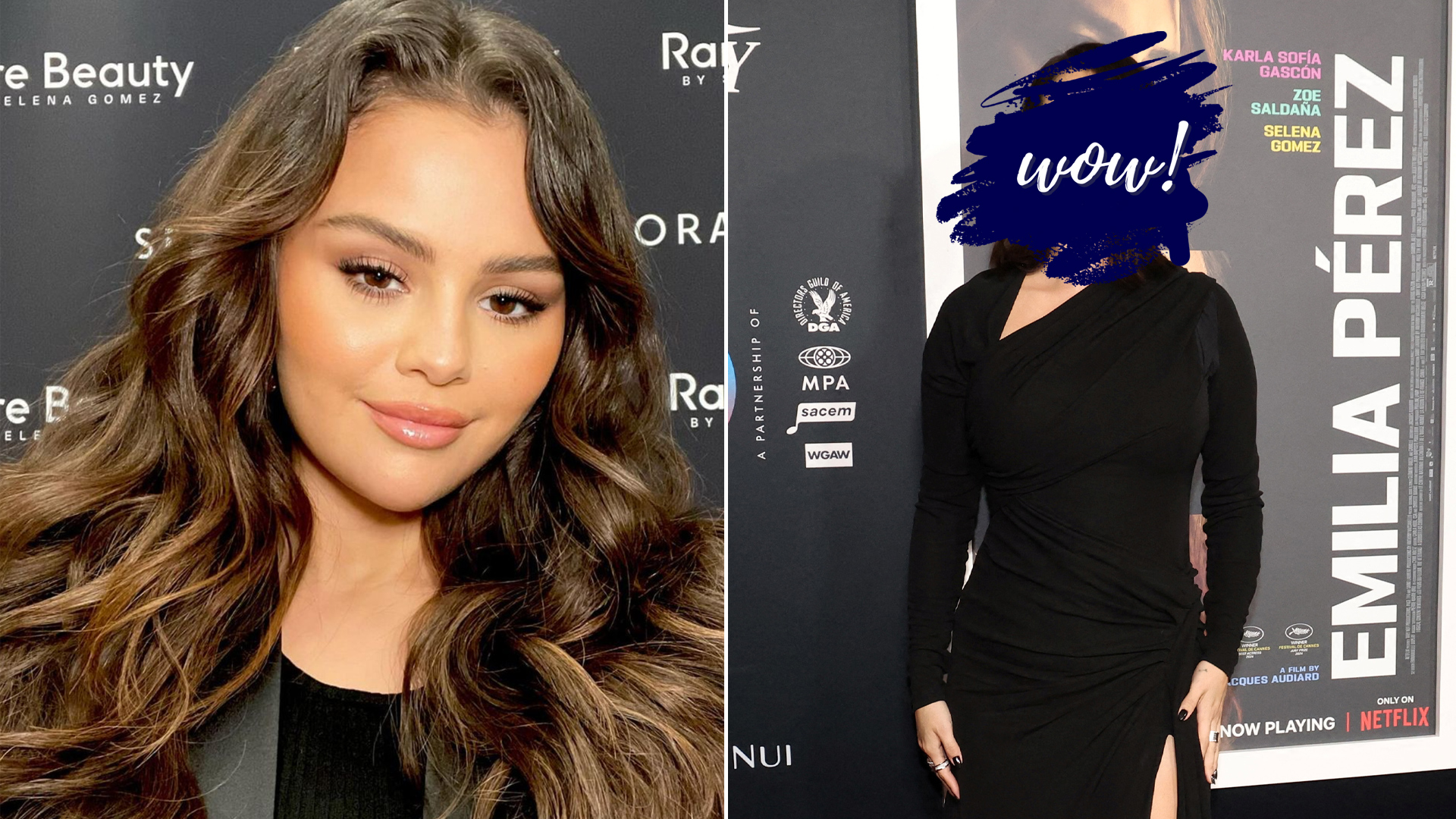Selena Gomez w NOWEJ FRYZURZE kusi nogą na French Film Festival w Los ...