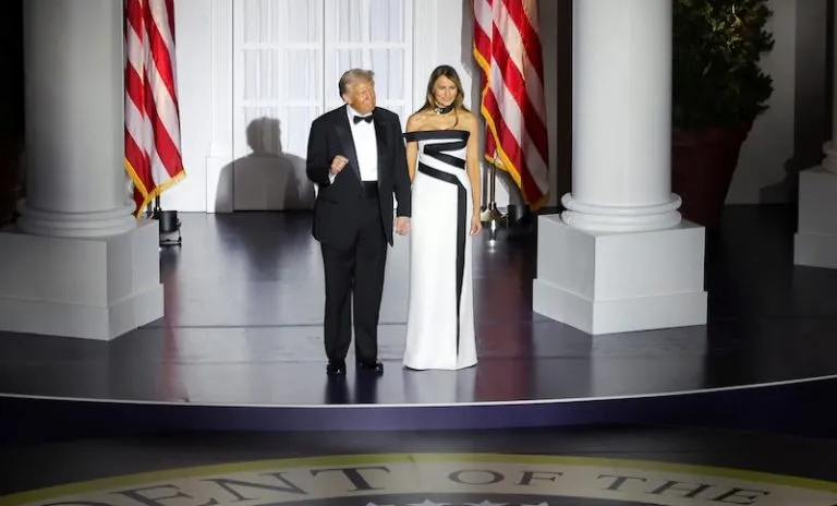 Melania Trump powraca w wielkim stylu do Waszyngtonu. Spektakularna ...