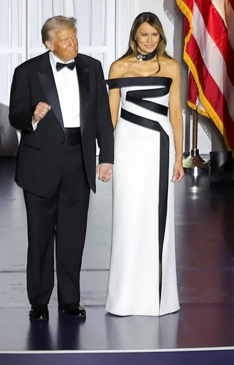 Melania Trump powraca w wielkim stylu do Waszyngtonu. Spektakularna ...