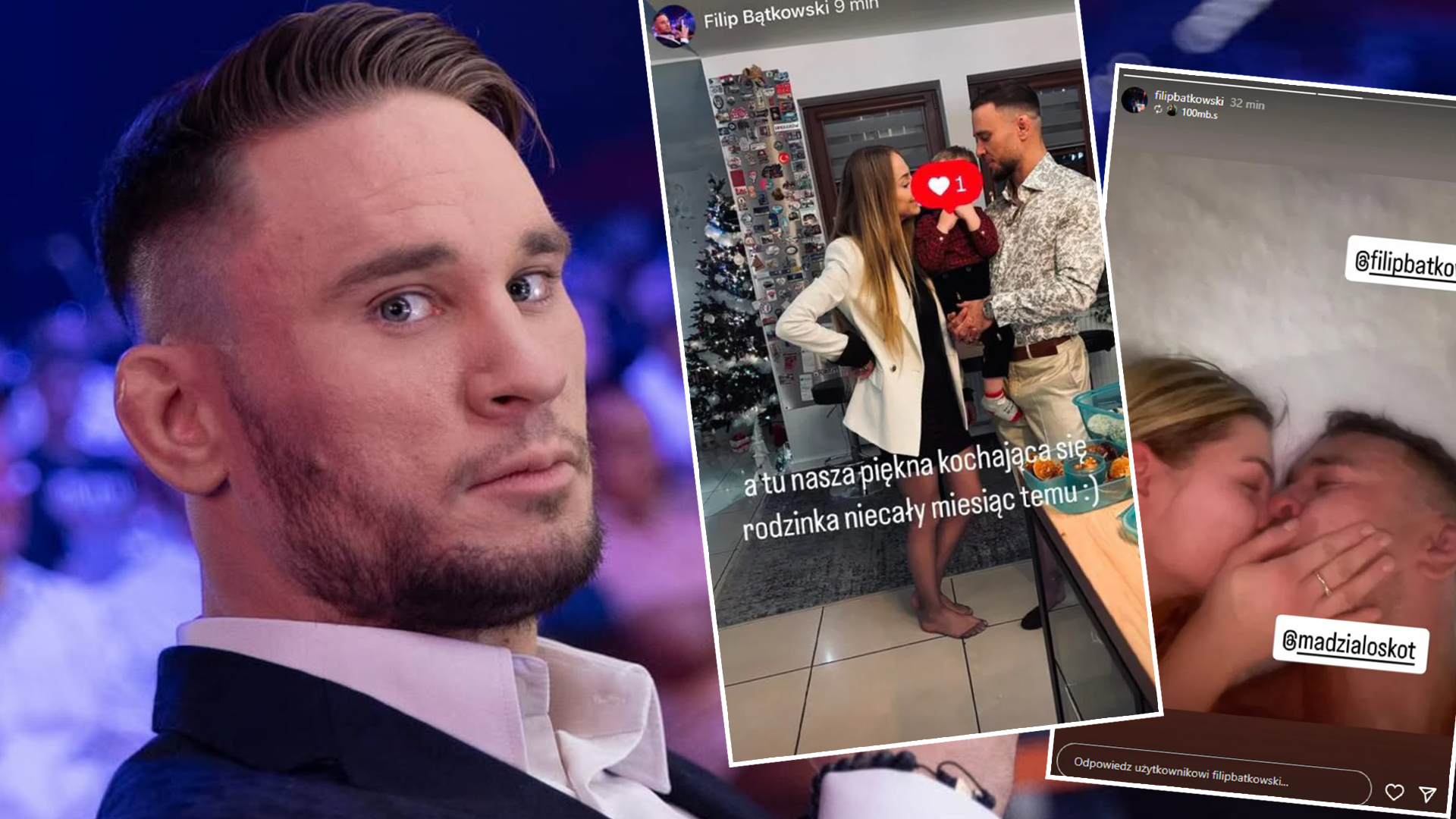 Filip Bątkowski zdradził żonę z ex Boxdela. Teraz znów komentuje aferę ...