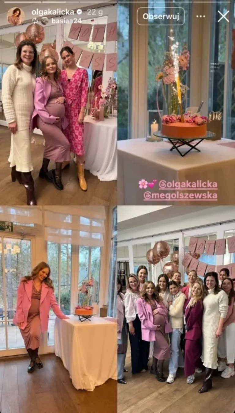 Olga Kalicka wyprawiła huczne "mother blessing". Zdradziła też płeć ...
