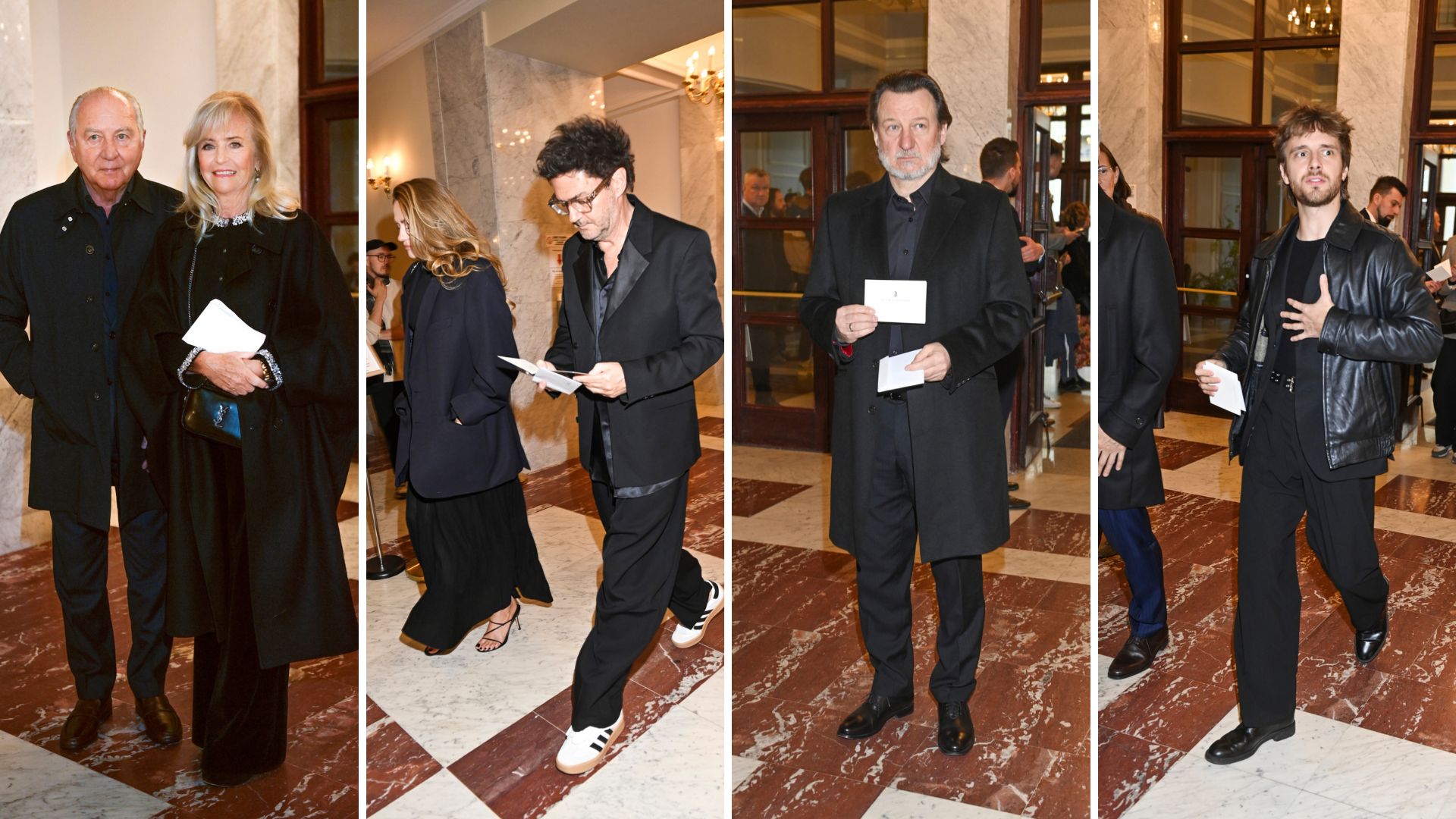 Premiera "Hamleta" Jana Englerta: Kuba Wojewódzki z tajemniczą kobietą ...