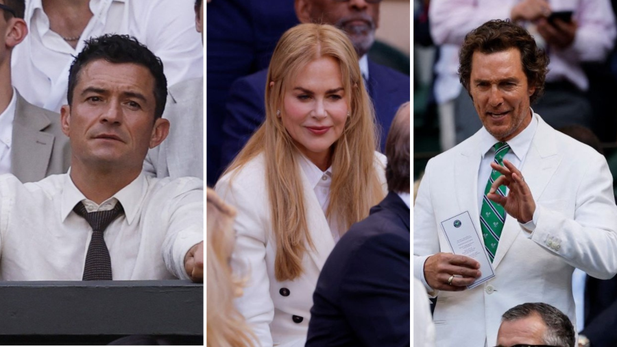 To oni kibicowali podczas Wimbledonu Igi Świątek! Orlando Bloom, Nicole Kidman, Niall Horan ...