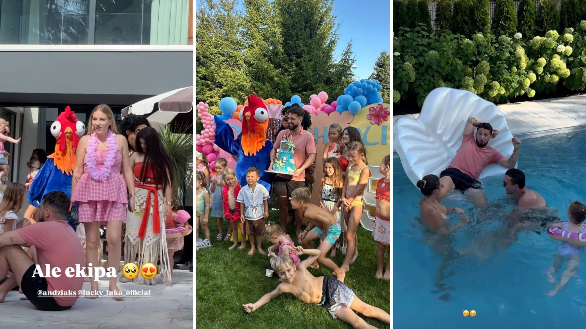 Andziaks i Luka z przytupem zorganizowali Charlie 5 urodziny. Była ...