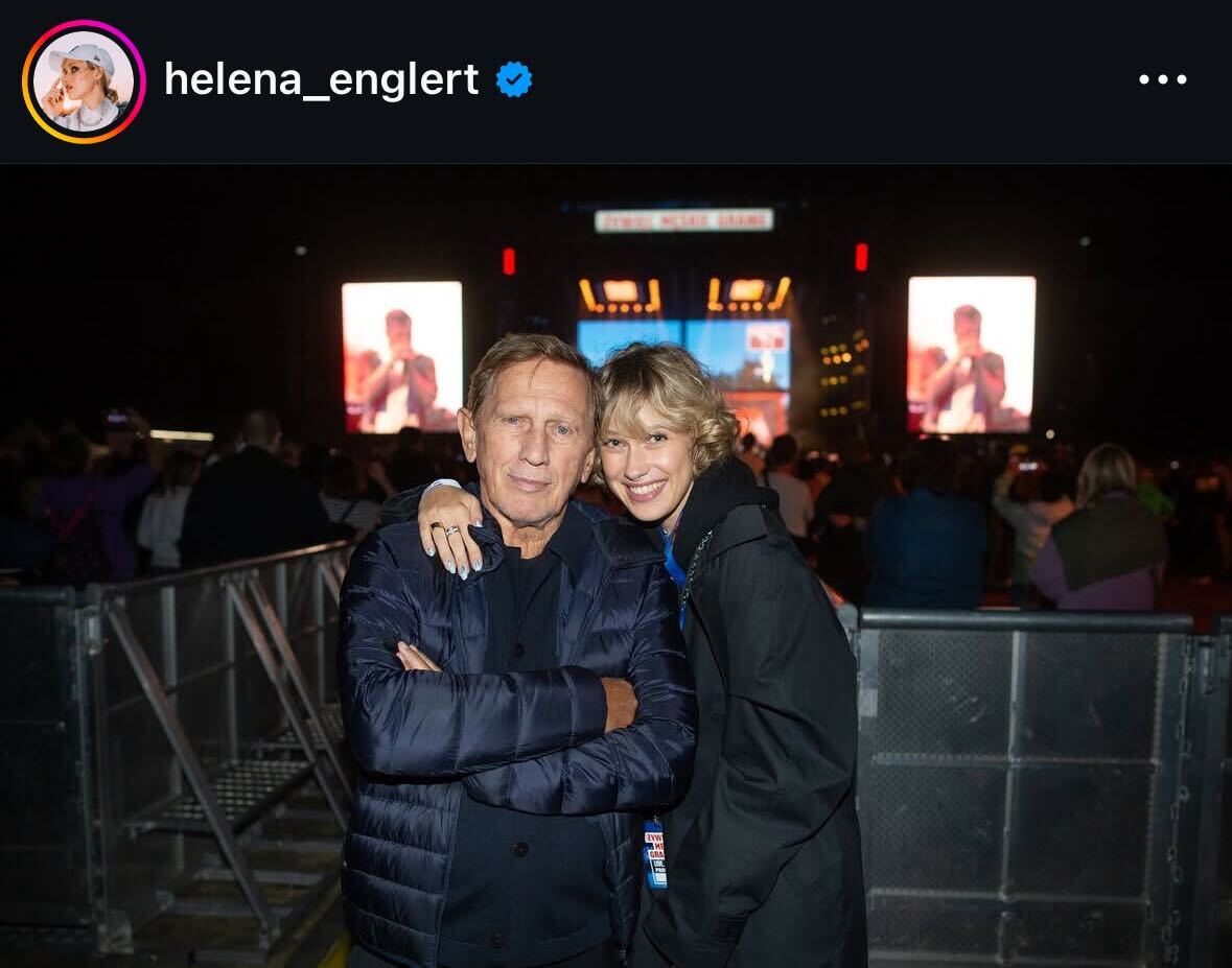 Helena Englert była na koncercie z ojcem. Nagle to ją spotkało!
