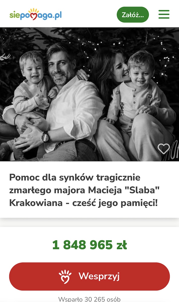 Pogrzeb mjr. "Slaba" Krakowiana. Rodzina przerwała milczenie | Kozaczek