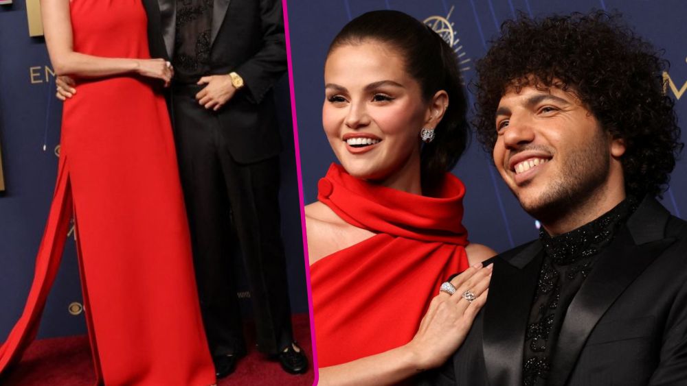 Zakochani Selena Gomez i Benny Blanco czarują na gali Emmy! Para lada ...