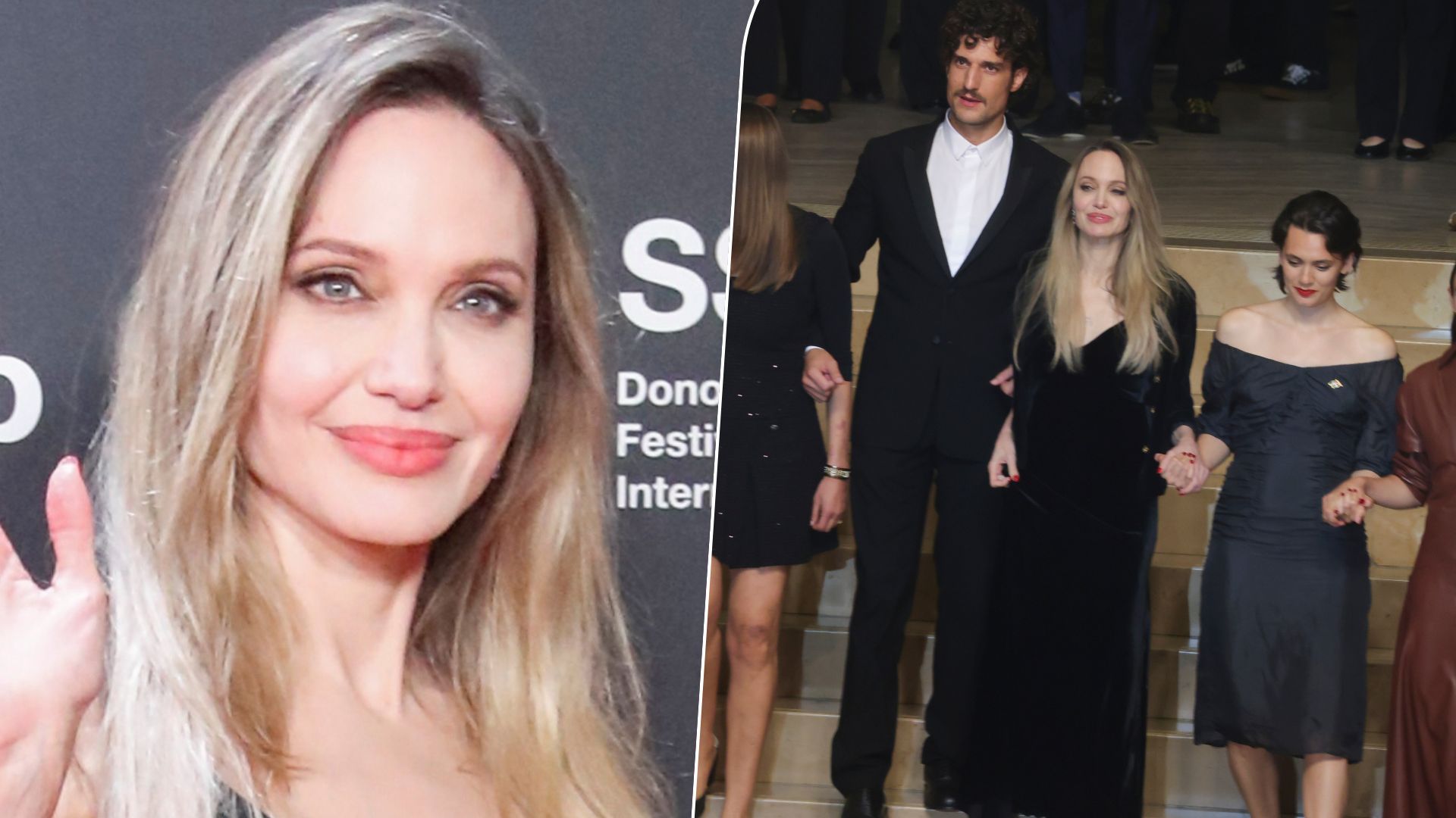 Angelina Jolie na czerwonym dywanie w San Sebastián. Skomentowała ...