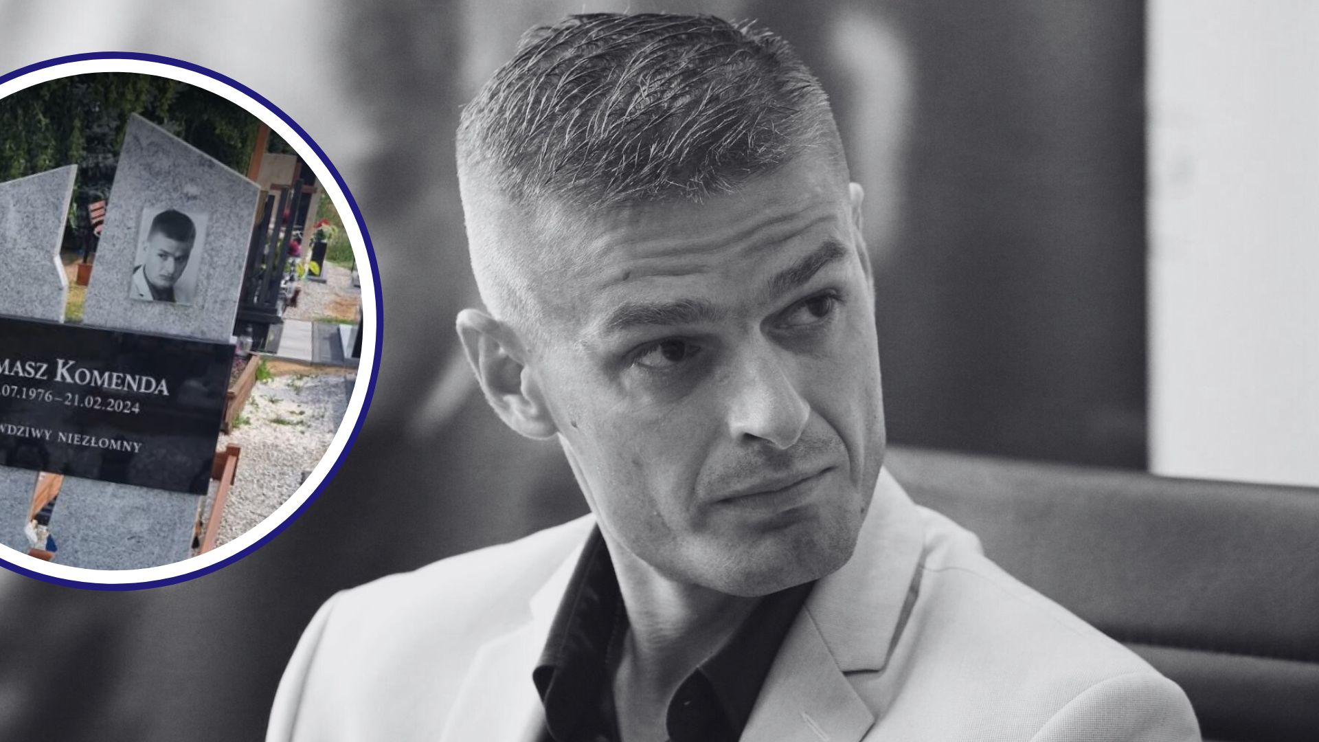 Nowy grób Tomasza Komendy porusza do łez. Ten napis chwyta za serce ...