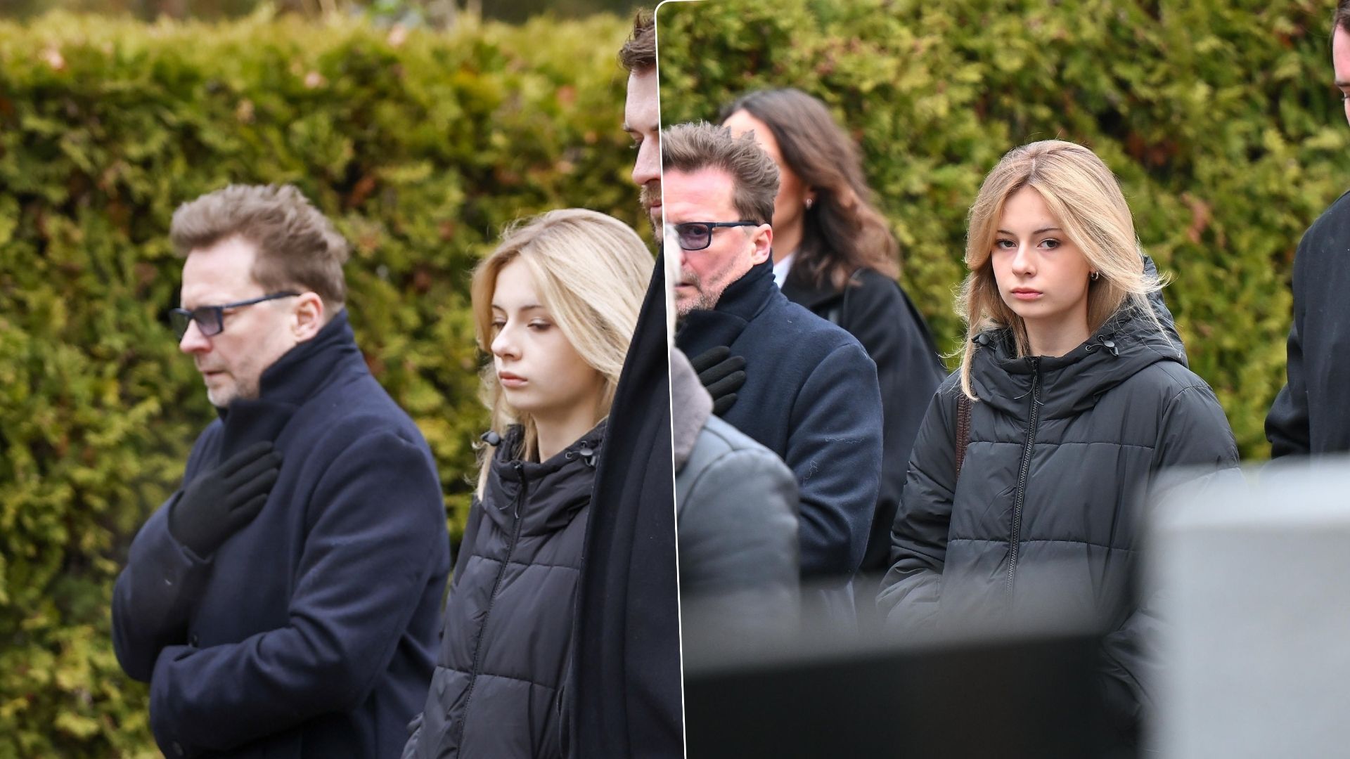 Zapłakany 33-letni syn Agnieszki Maciąg żegna mamę