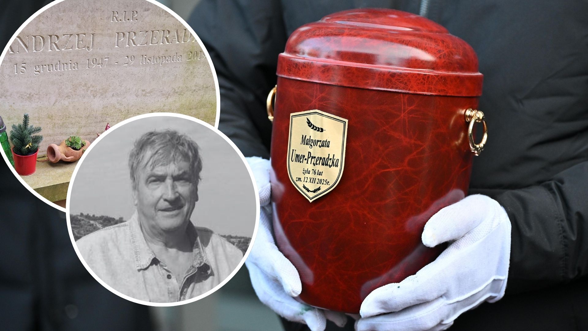 Magda Umer spocznie u boku męża. Tak wygląda ich grobowiec